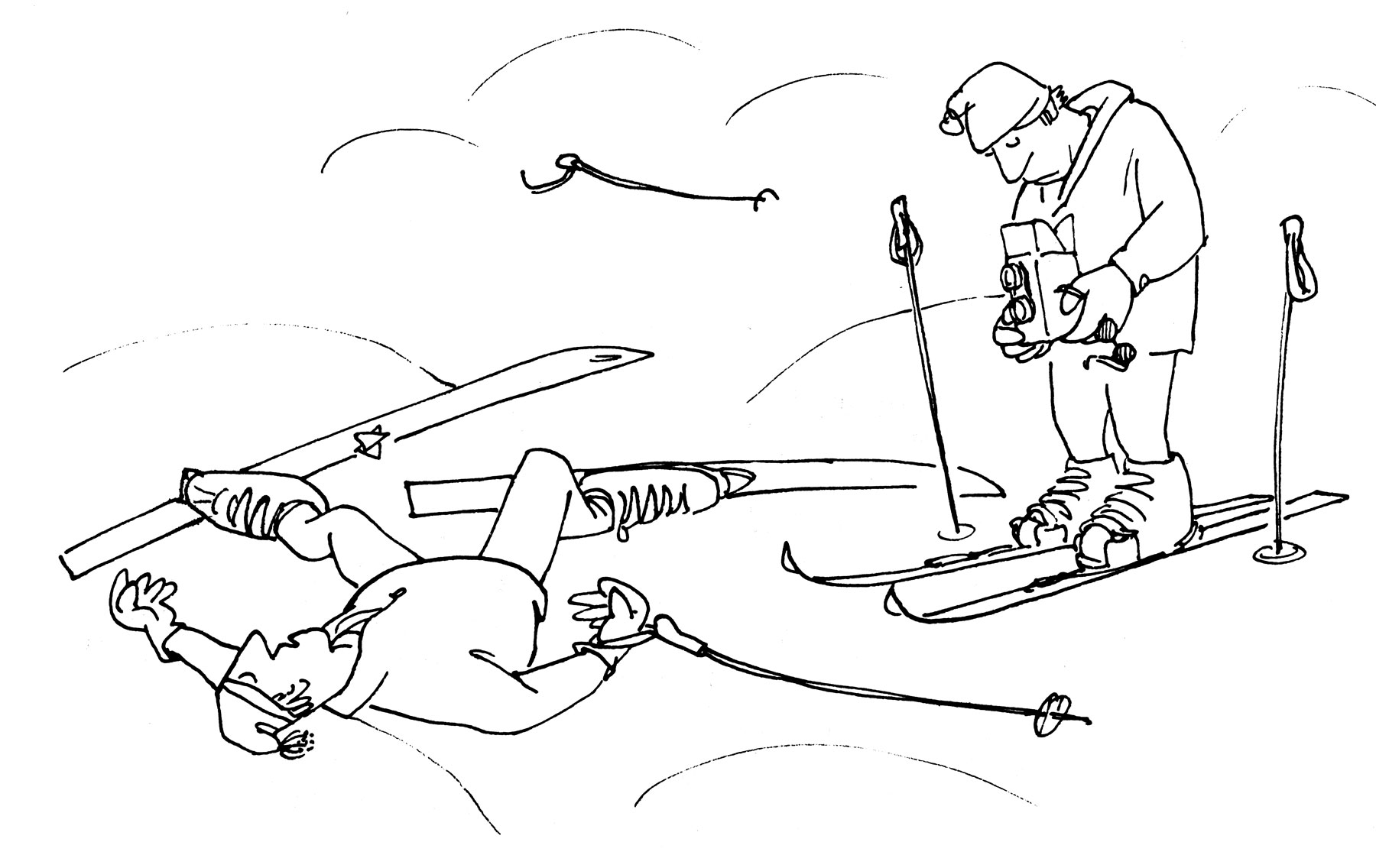 Die unwiderstehliche Anleitung zum perfekten Skiunfall – leben a la carte